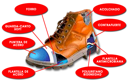 Tipo de Zapato de Seguridad | Zapatos y Equipos de Seguridad